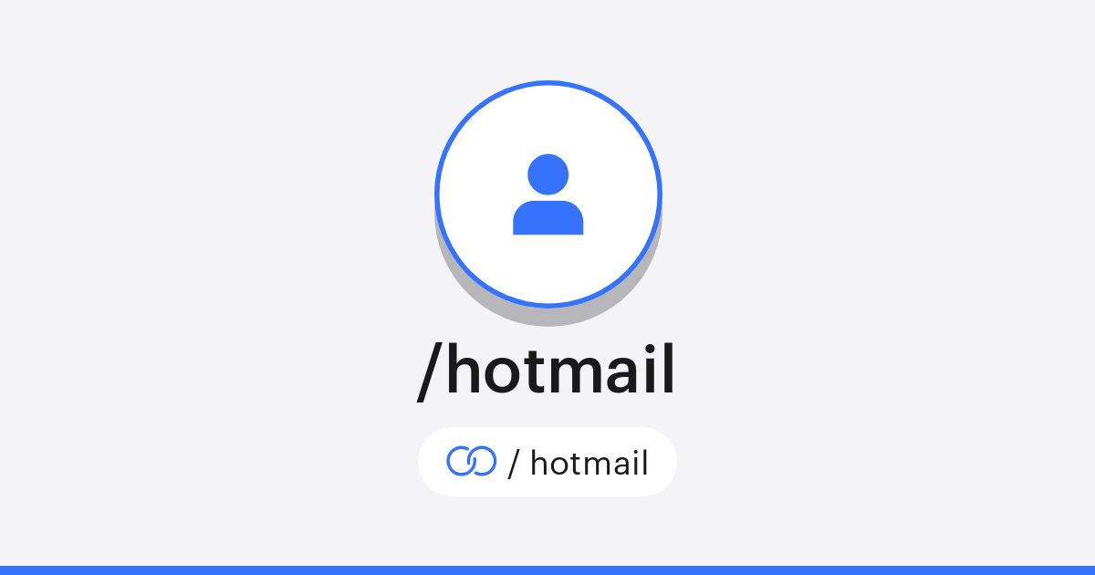 /hotmail · solo.to