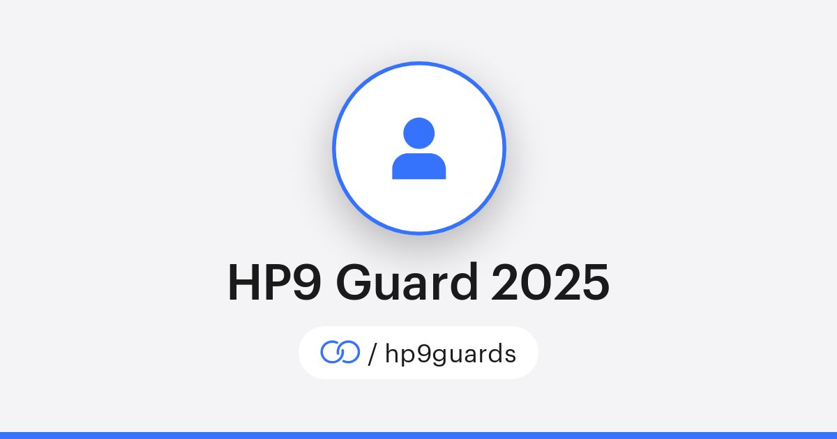 HP9 Guard 2025 (/hp9guards) · solo.to