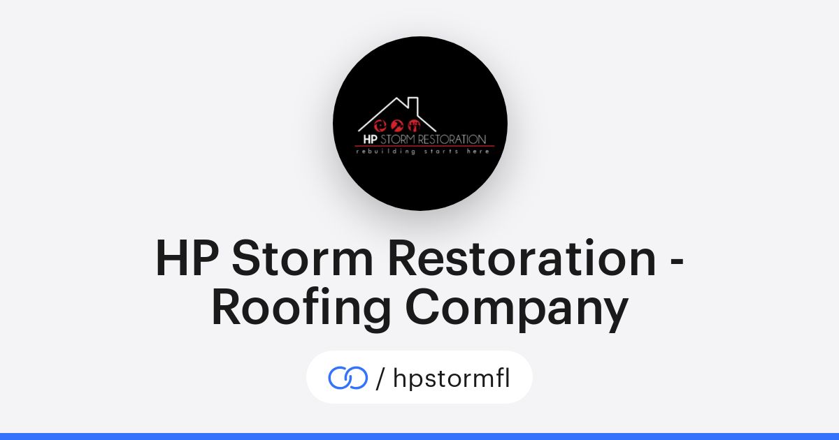 HP Storm Restoration - Roofing Company (/hpstormfl) · solo.to