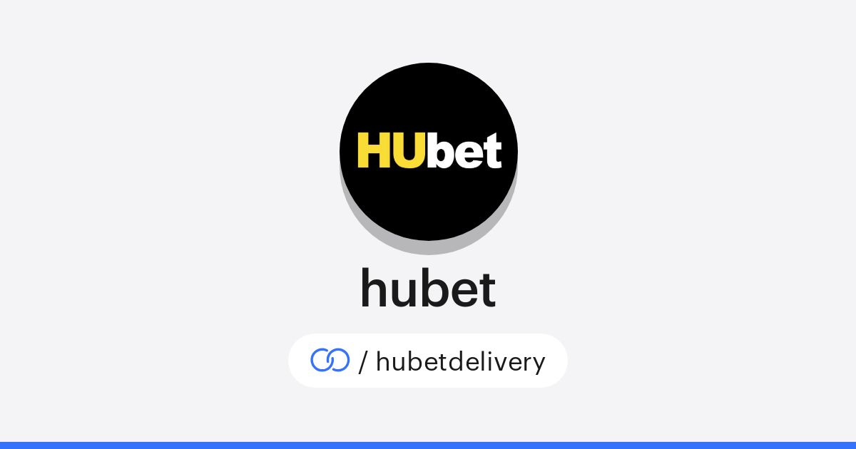 hubet (/hubetdelivery) · solo.to