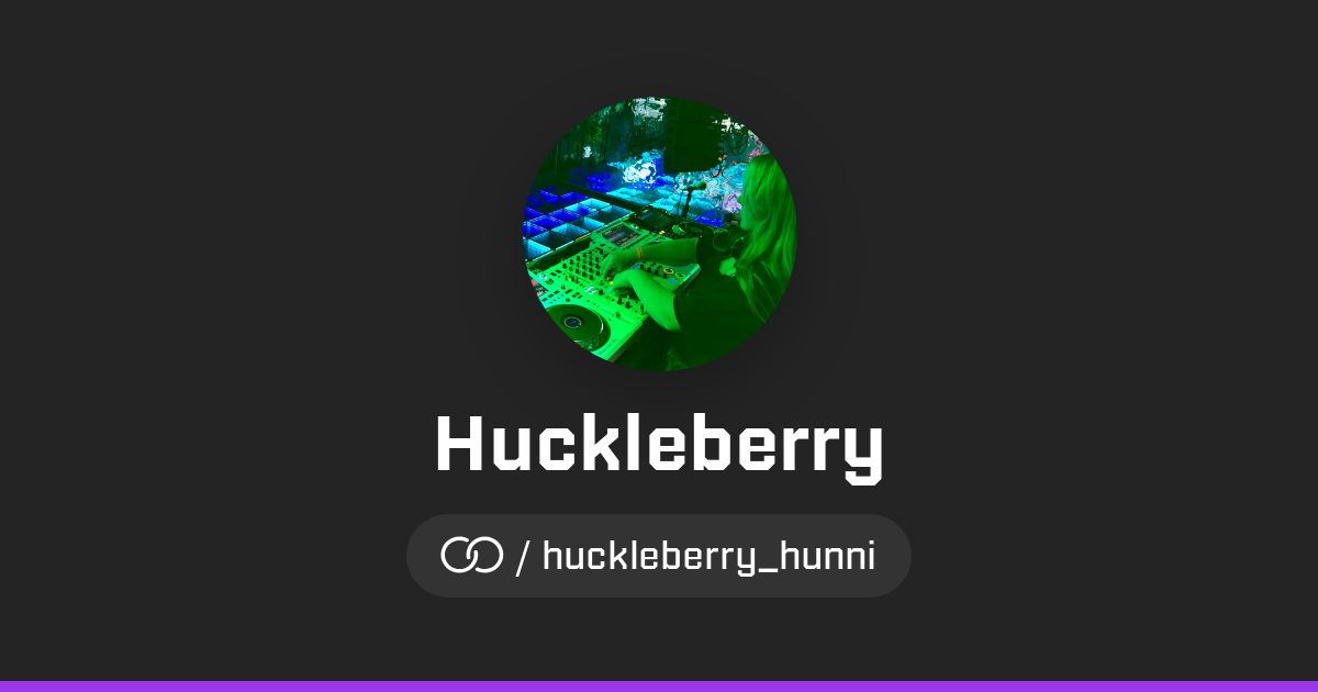 Huckleberry (/huckleberry_hunni) · solo.to