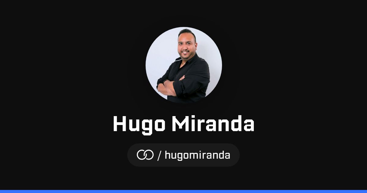 Hugo Miranda (/hugomiranda) · solo.to