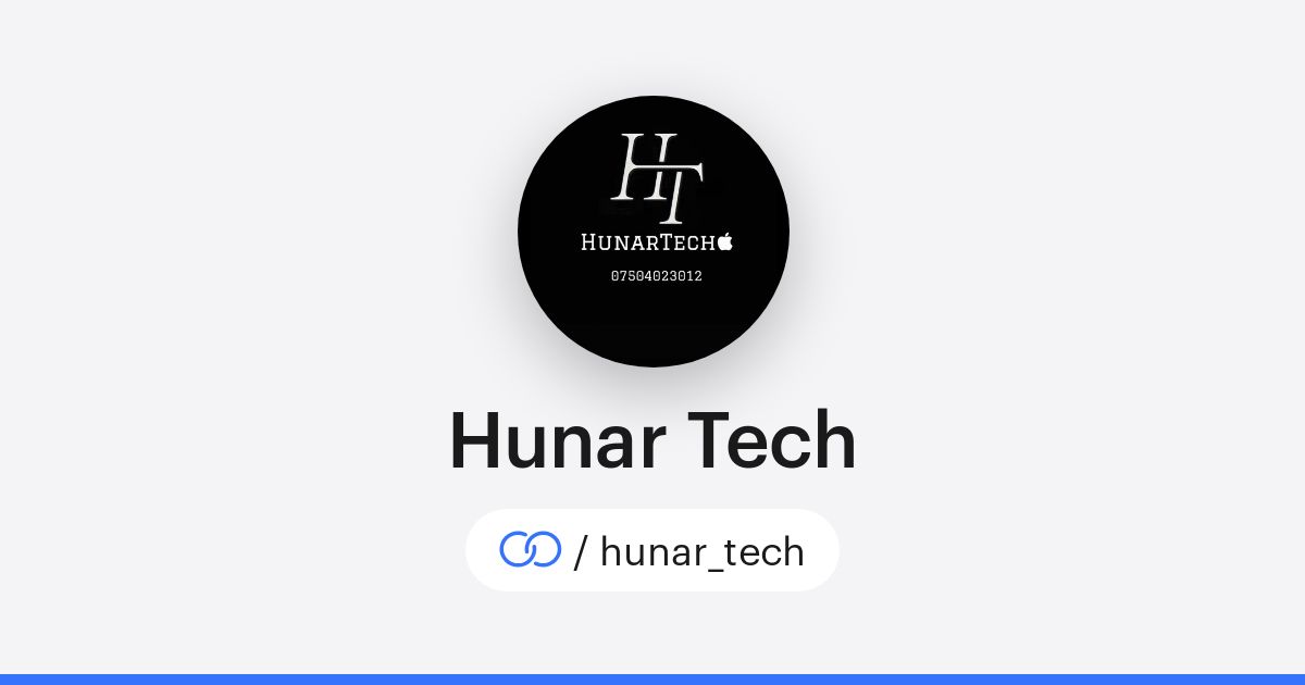 Hunar Tech (/hunar_tech) · solo.to