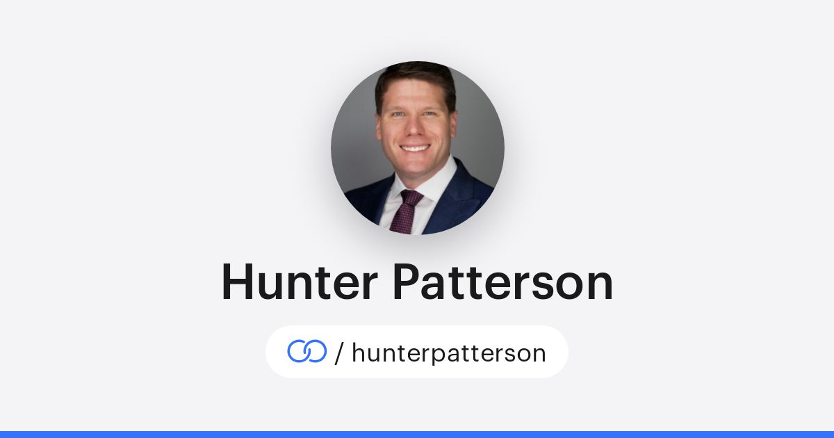 Hunter Patterson (/hunterpatterson) · solo.to