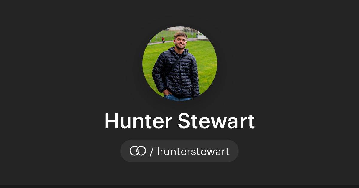Hunter Stewart (/hunterstewart) · solo.to