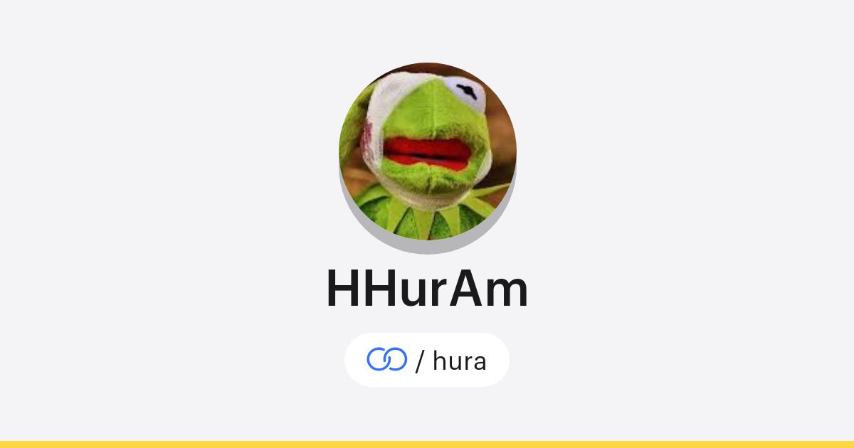 HHurAm (/hura) · solo.to