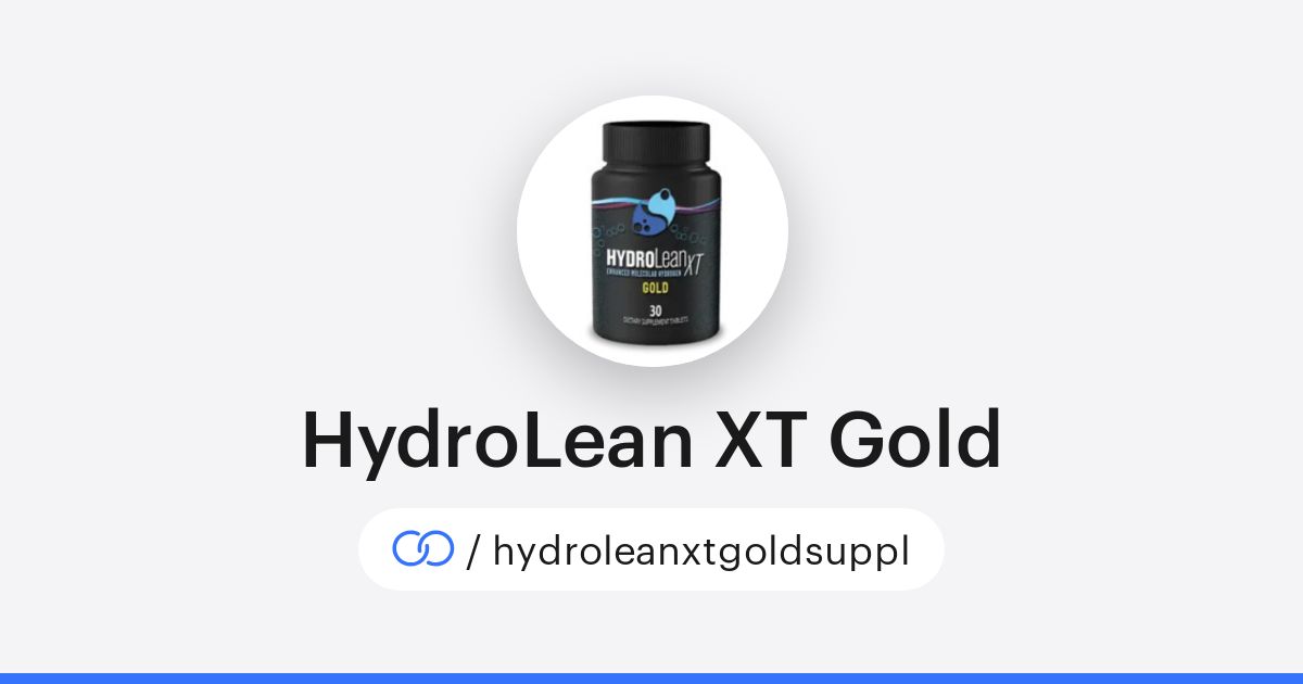HydroLean XT Gold (/hydroleanxtgoldsuppl) · solo.to