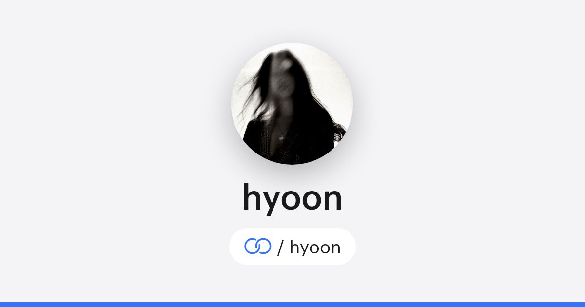 hyoon · solo.to