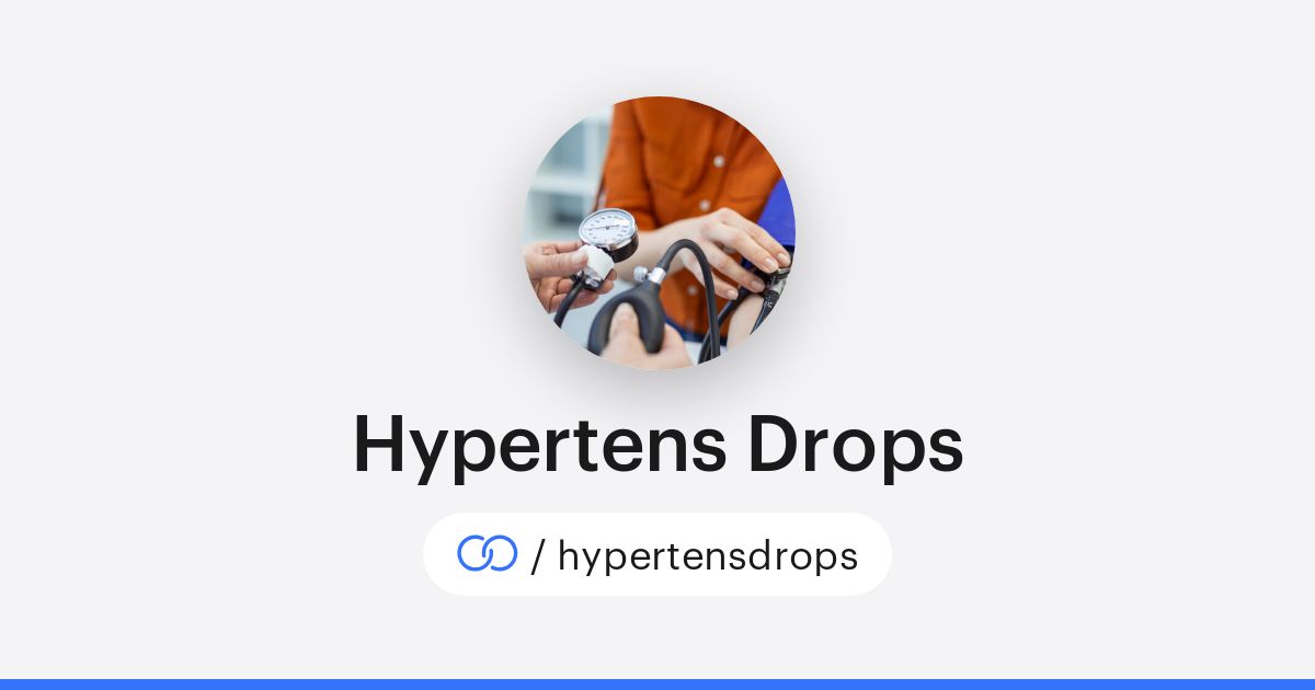 Hypertens Drops (/hypertensdrops) · solo.to