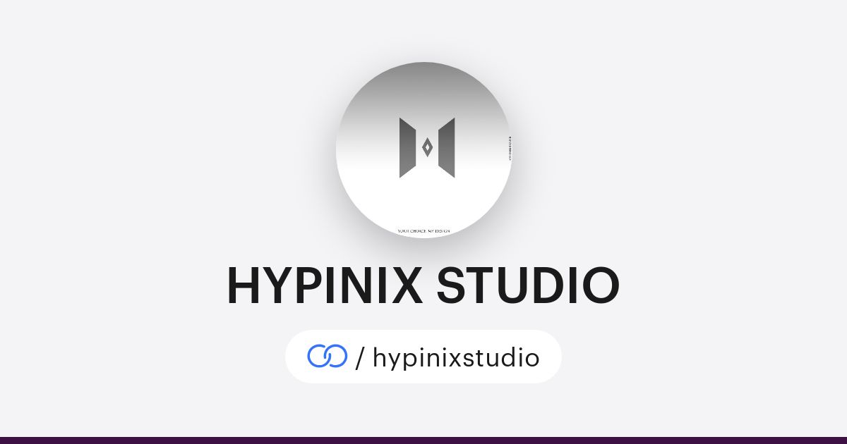 HYPINIX STUDIO (/hypinixstudio) · solo.to