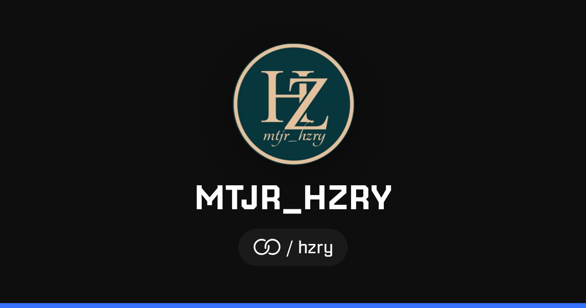 MTJR_HZRY (/hzry) · solo.to