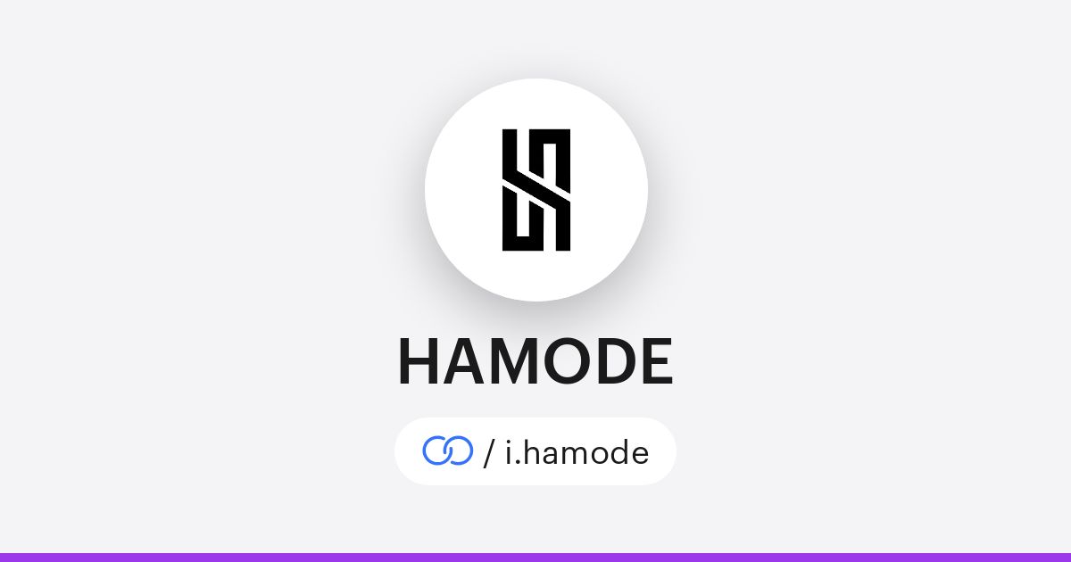 HAMODE (/i.hamode) · solo.to