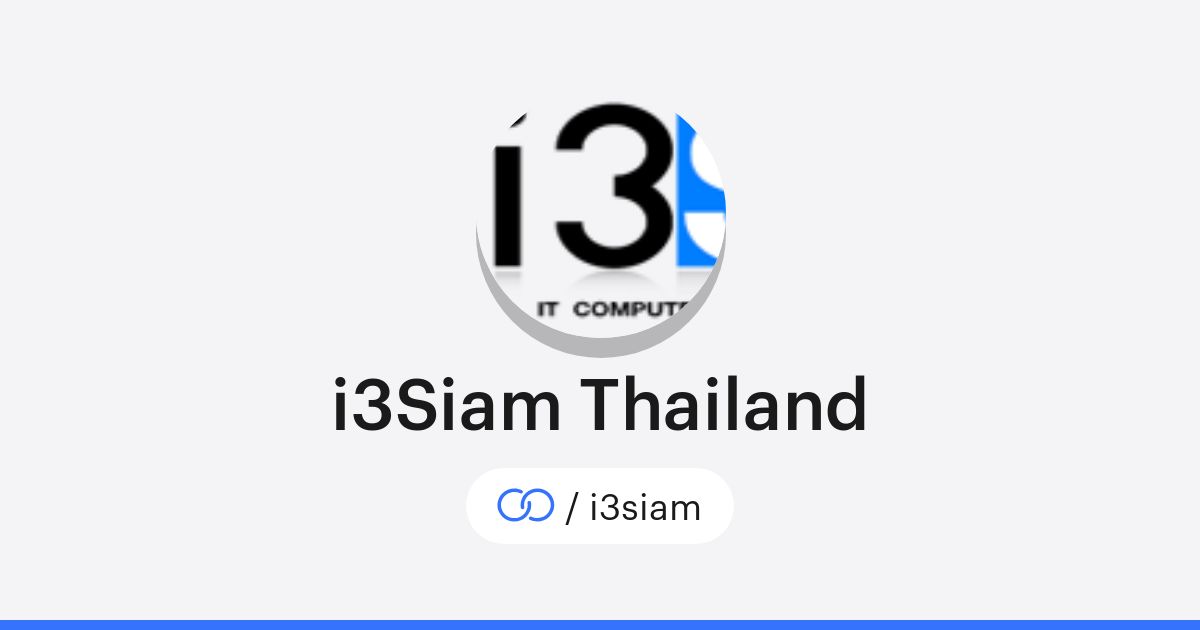 i3Siam Thailand (/i3siam) · solo.to