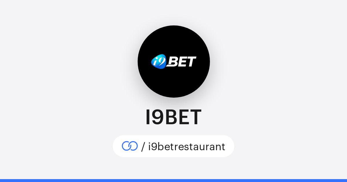 I9BET (/i9betrestaurant) · solo.to