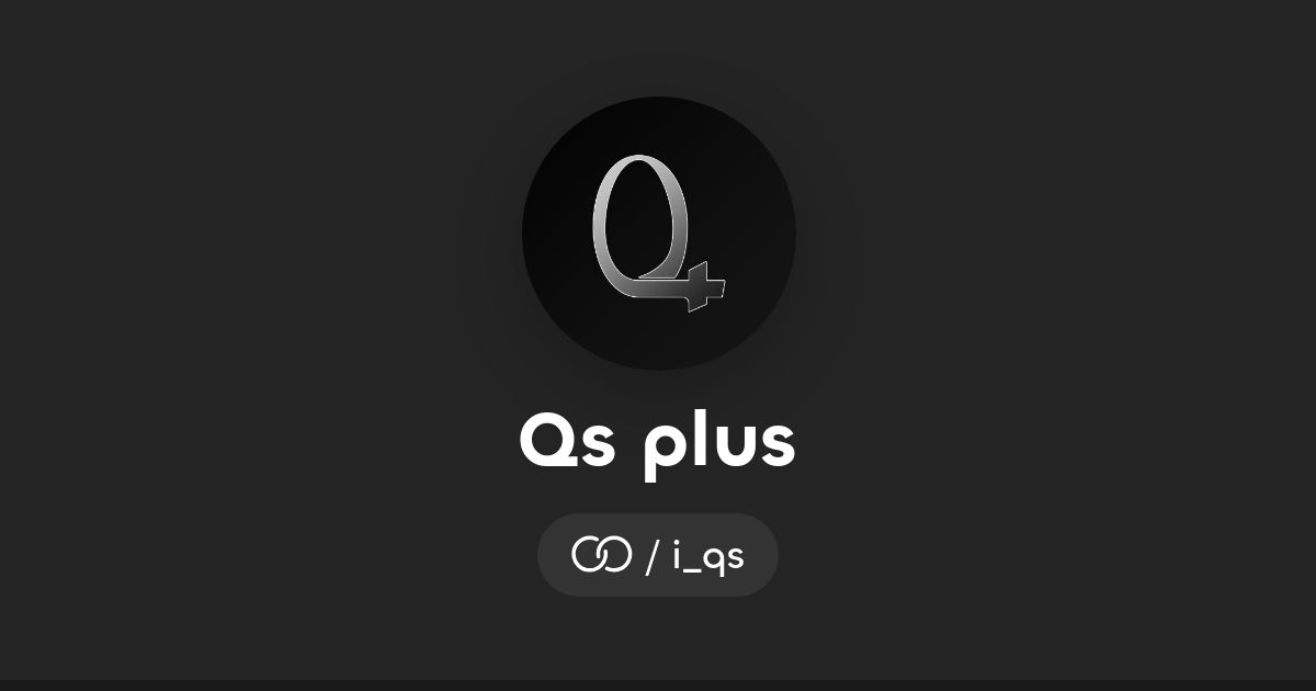 Qs plus (/i_qs) · solo.to
