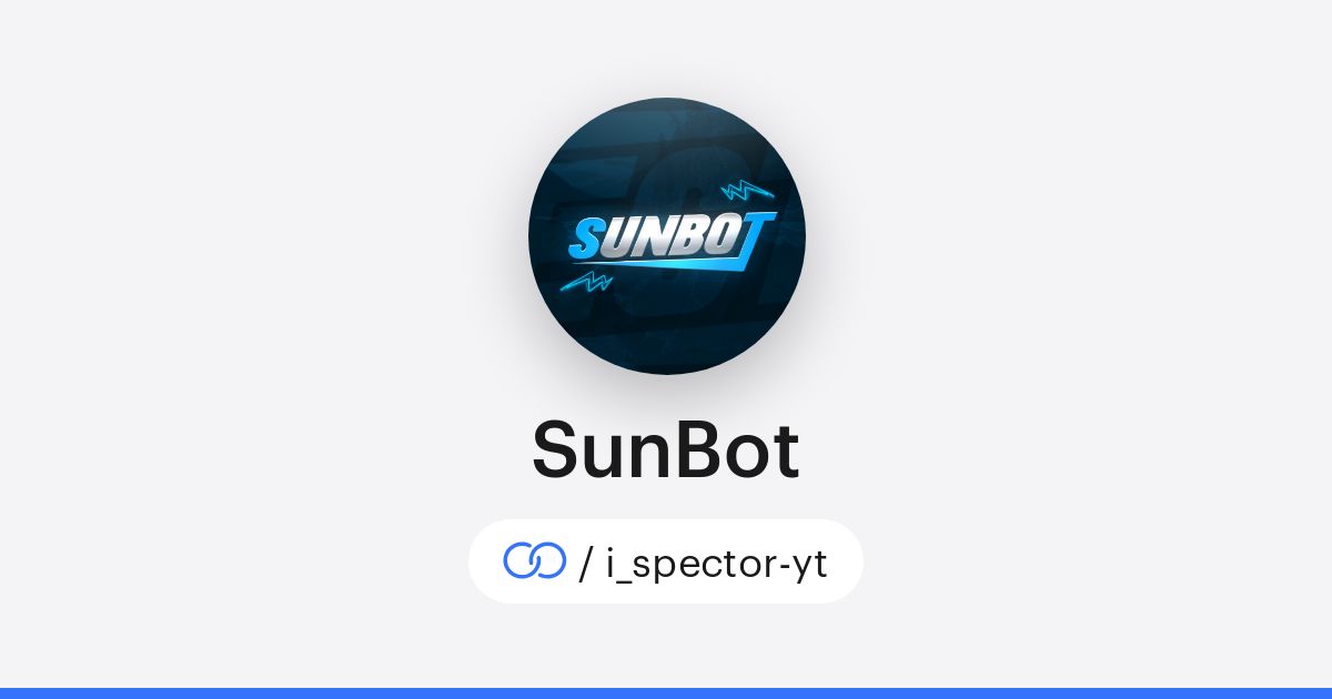 SunBot (/i_spector-yt) · solo.to