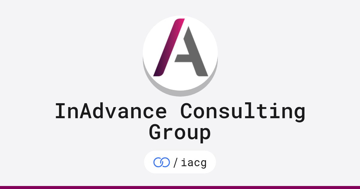 InAdvance Consulting Group (/iacg) · solo.to