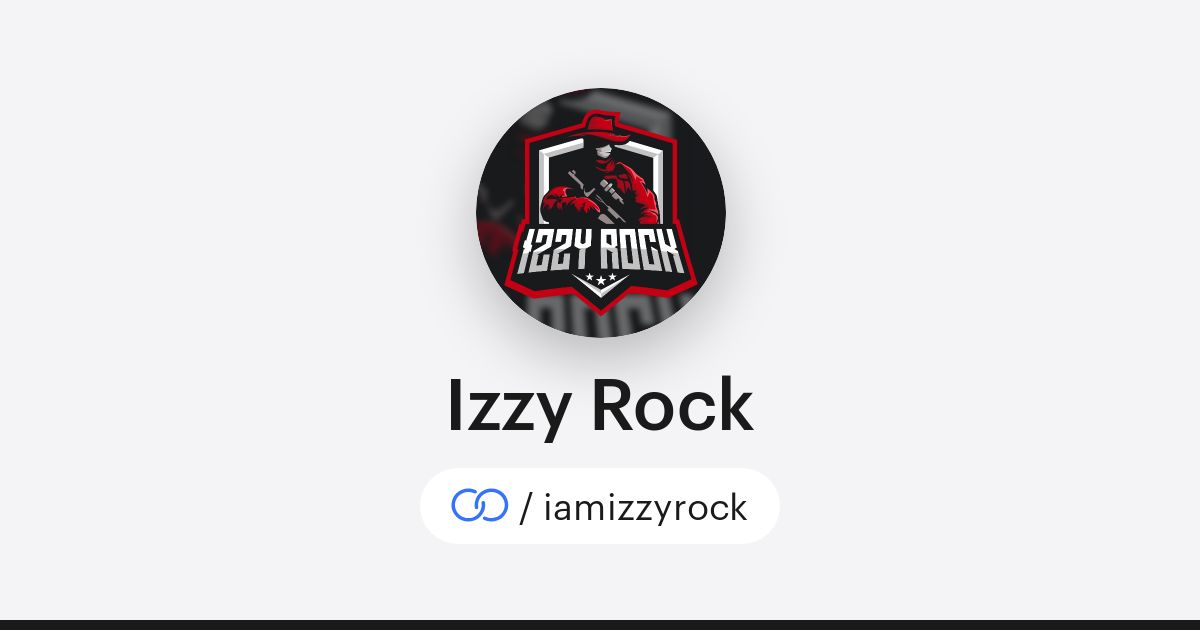 Izzy Rock (/iamizzyrock) · solo.to