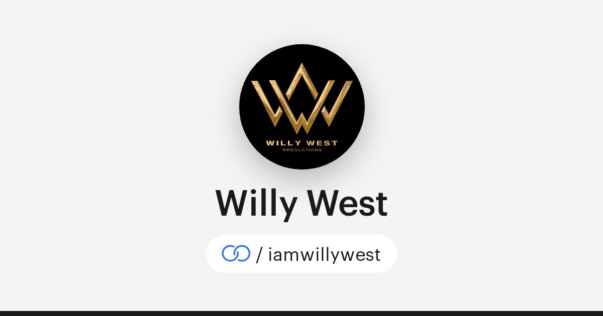 Willy West (/iamwillywest) · solo.to