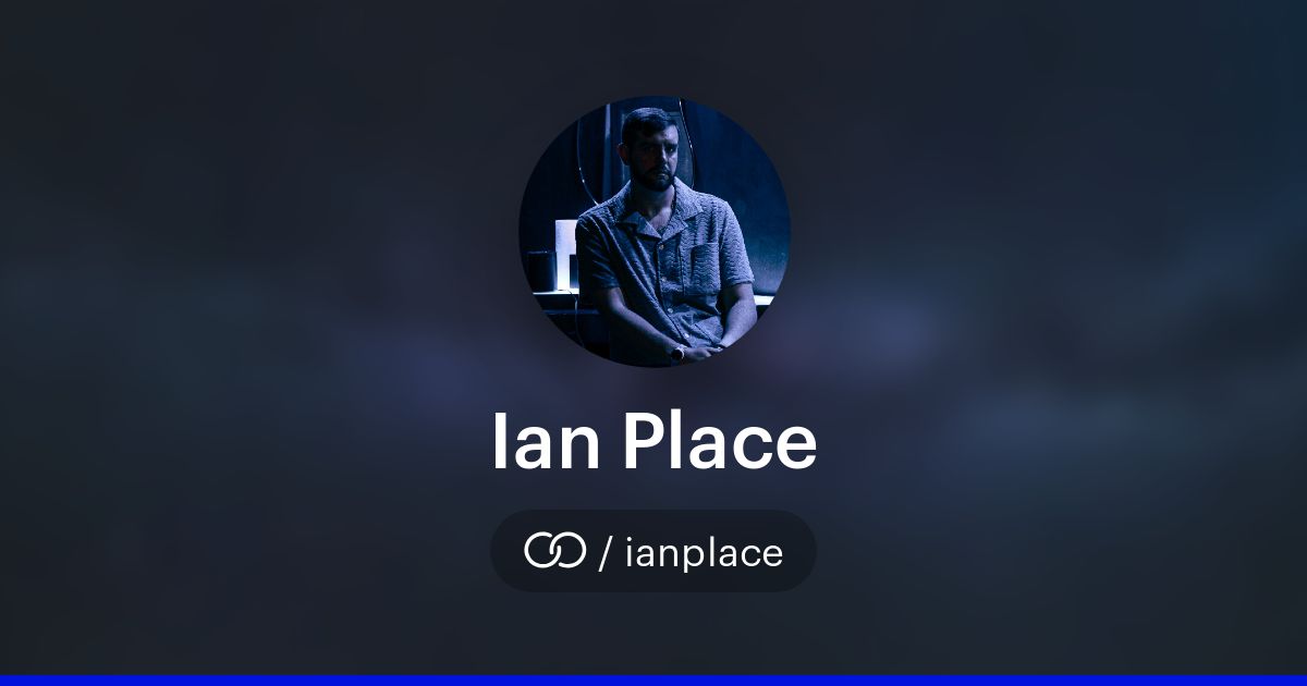 Ian Place (/ianplace) · solo.to