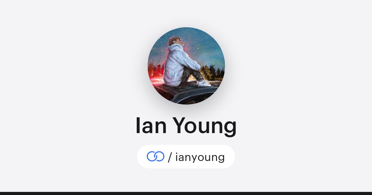 Ian Young (/ianyoung) · solo.to