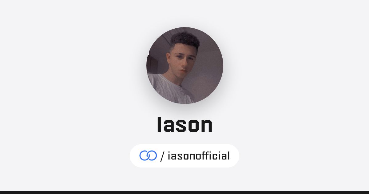 Iason (/iasonofficial) · solo.to