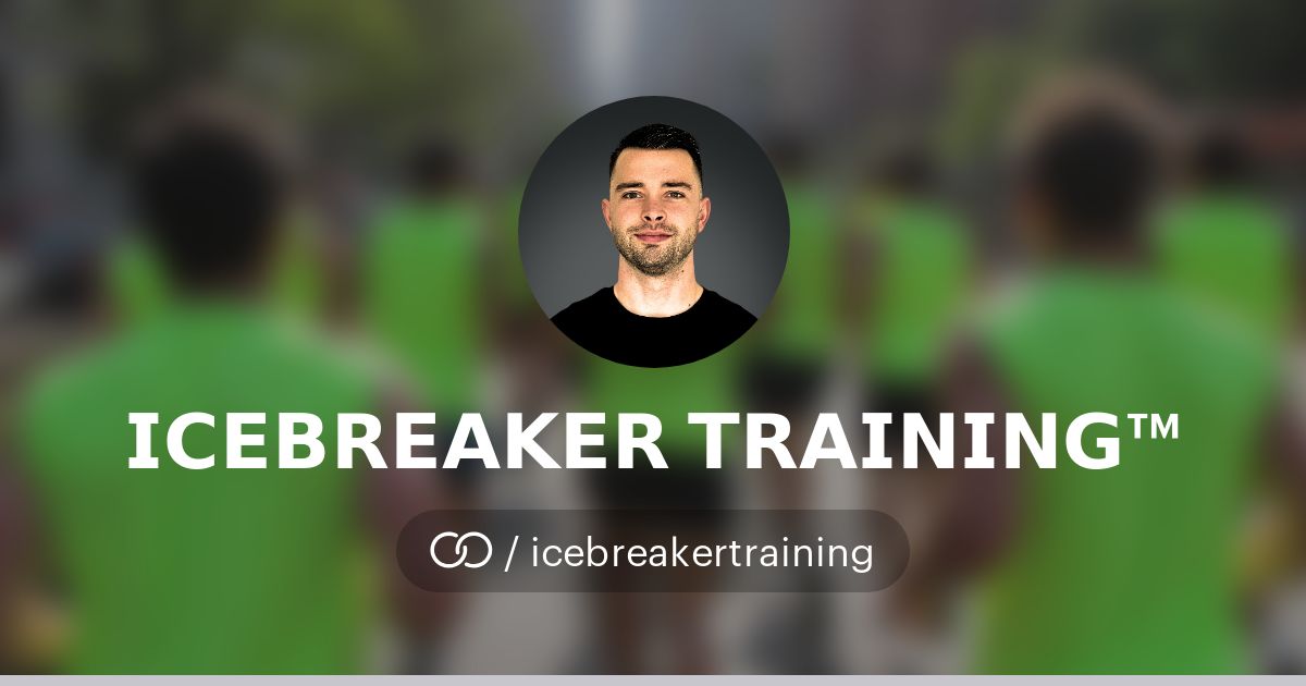 𝗜𝗖𝗘𝗕𝗥𝗘𝗔𝗞𝗘𝗥 𝗧𝗥𝗔𝗜𝗡𝗜𝗡𝗚™ (/icebreakertraining) · solo.to