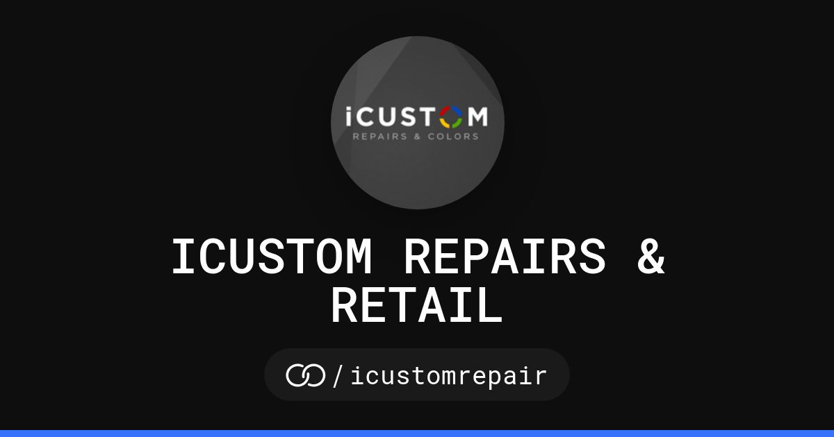 ICUSTOM REPAIRS & RETAIL (/icustomrepair) · solo.to