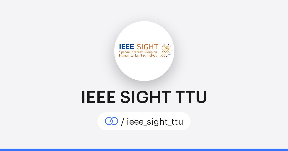 IEEE SIGHT TTU (/ieee_sight_ttu) · solo.to