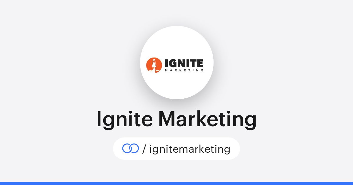 Ignite Marketing (/ignitemarketing) · solo.to