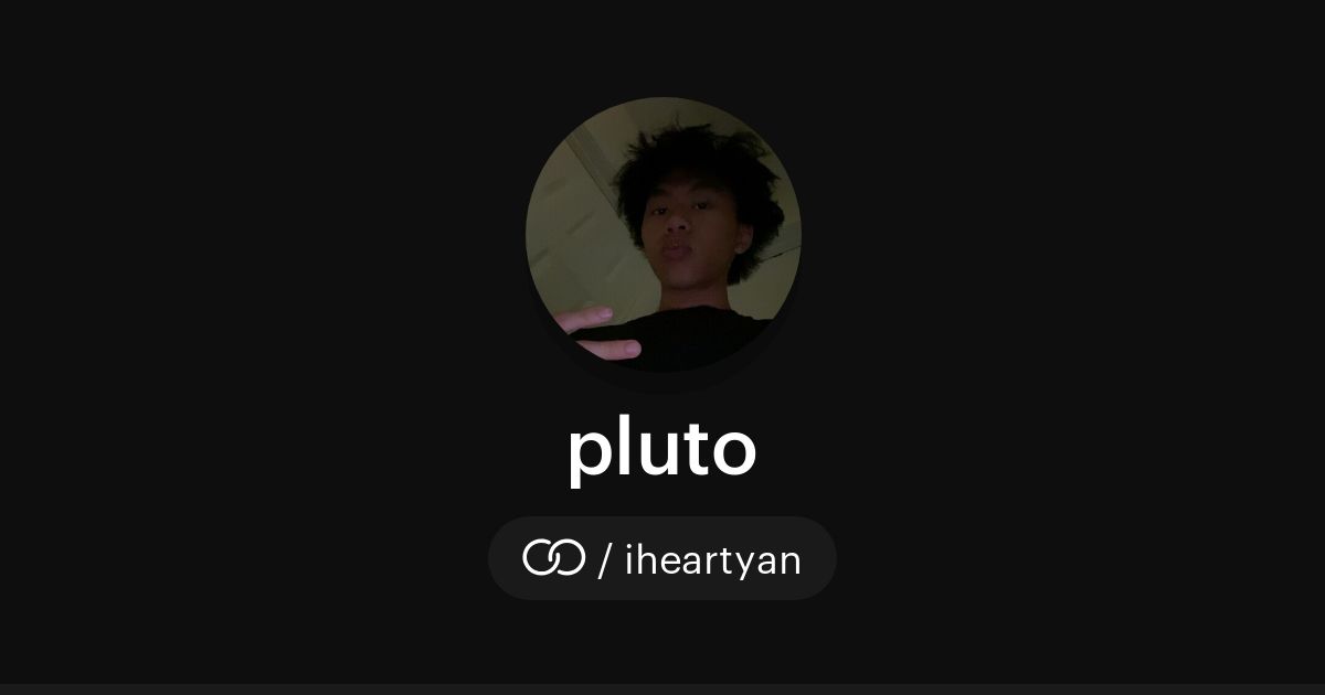 pluto (/iheartyan) · solo.to