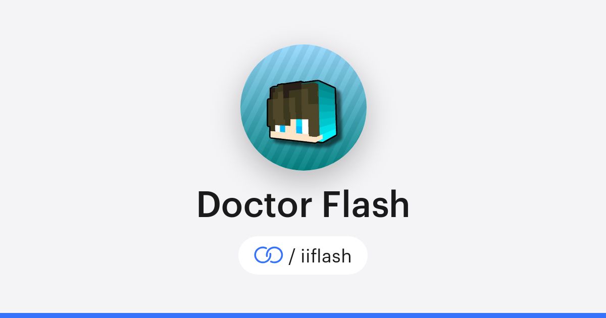 Doctor Flash (/iiflash) · solo.to