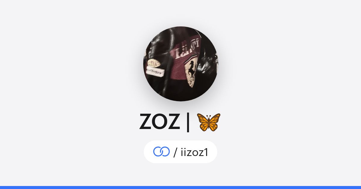 ZOZ | 🦋 (/iizoz1) · solo.to