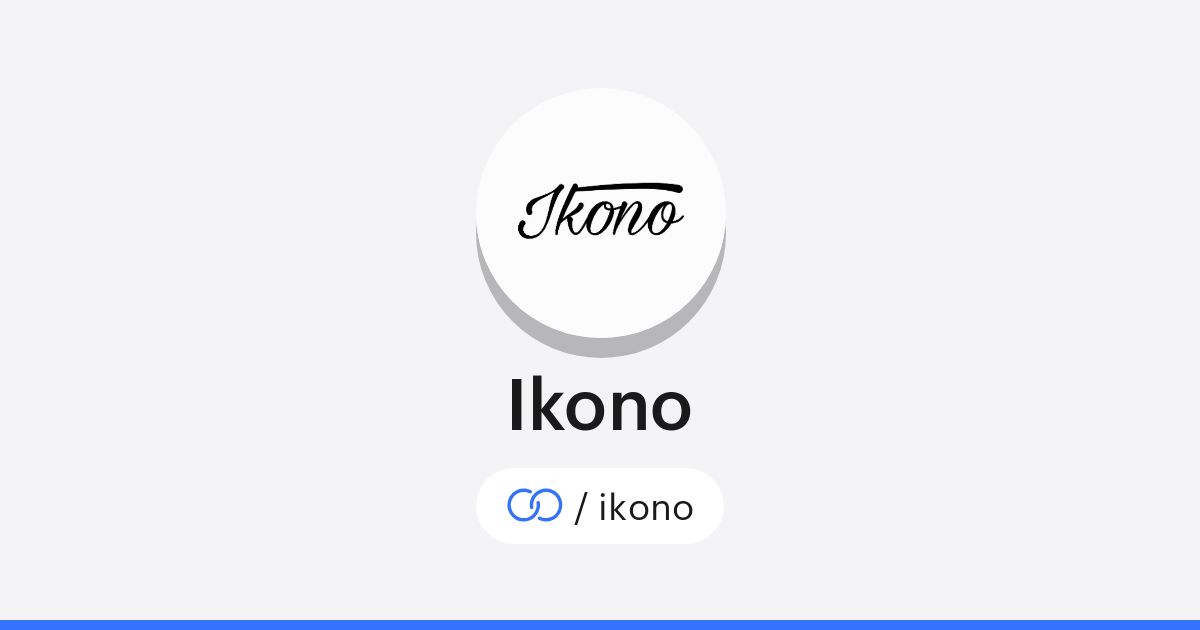 Ikono · solo.to
