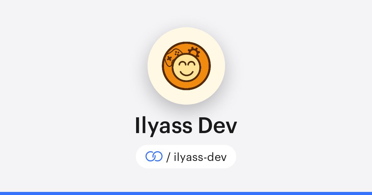 Ilyass Dev (/ilyass-dev) · solo.to