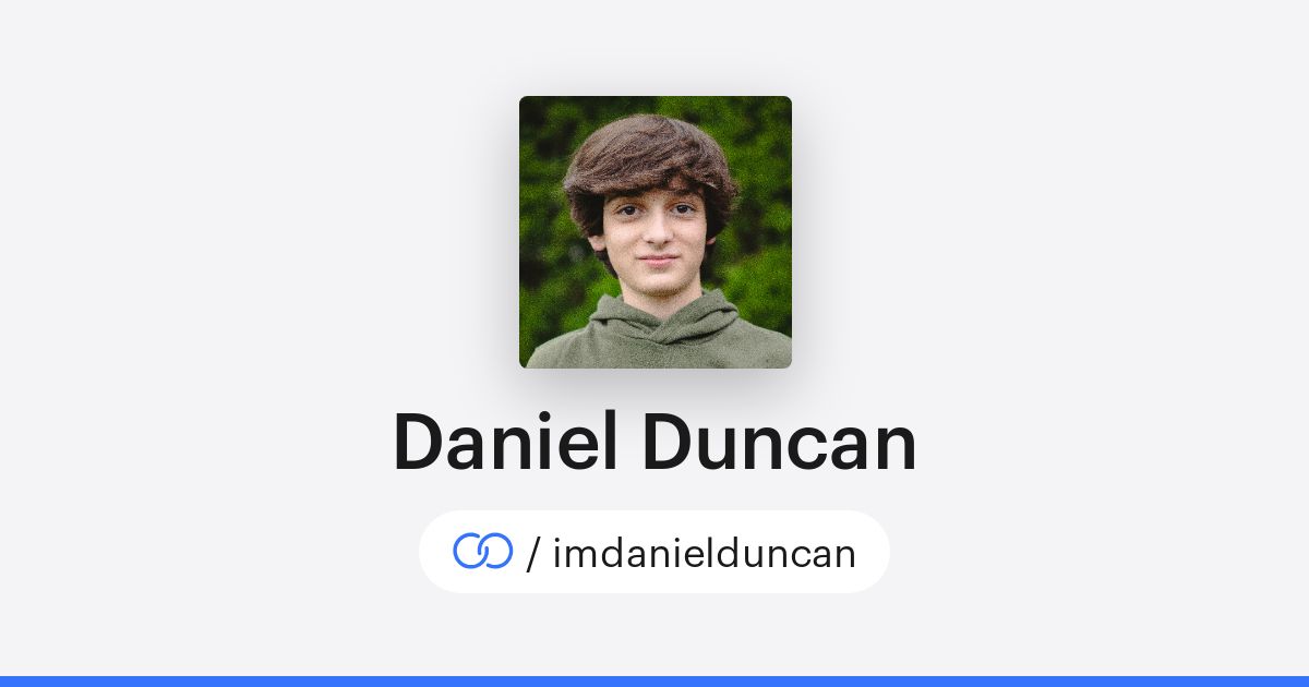 Daniel Duncan (/imdanielduncan) · solo.to