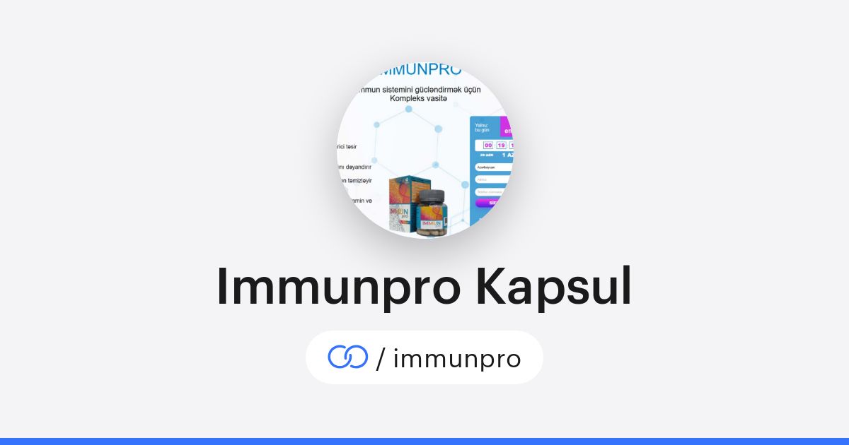 Immunpro Kapsul (/immunpro) · solo.to