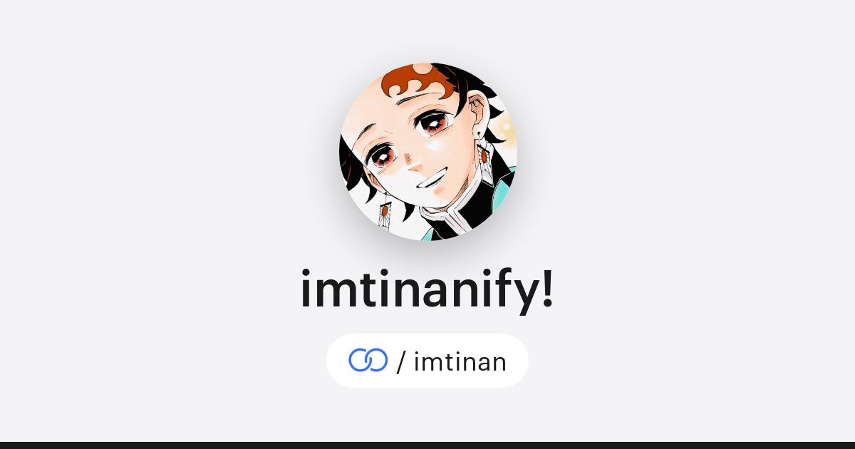 imtinanify! (/imtinan) · solo.to