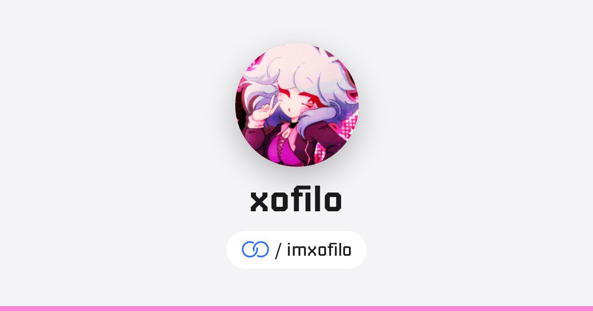 xofilo (/imxofilo) · solo.to