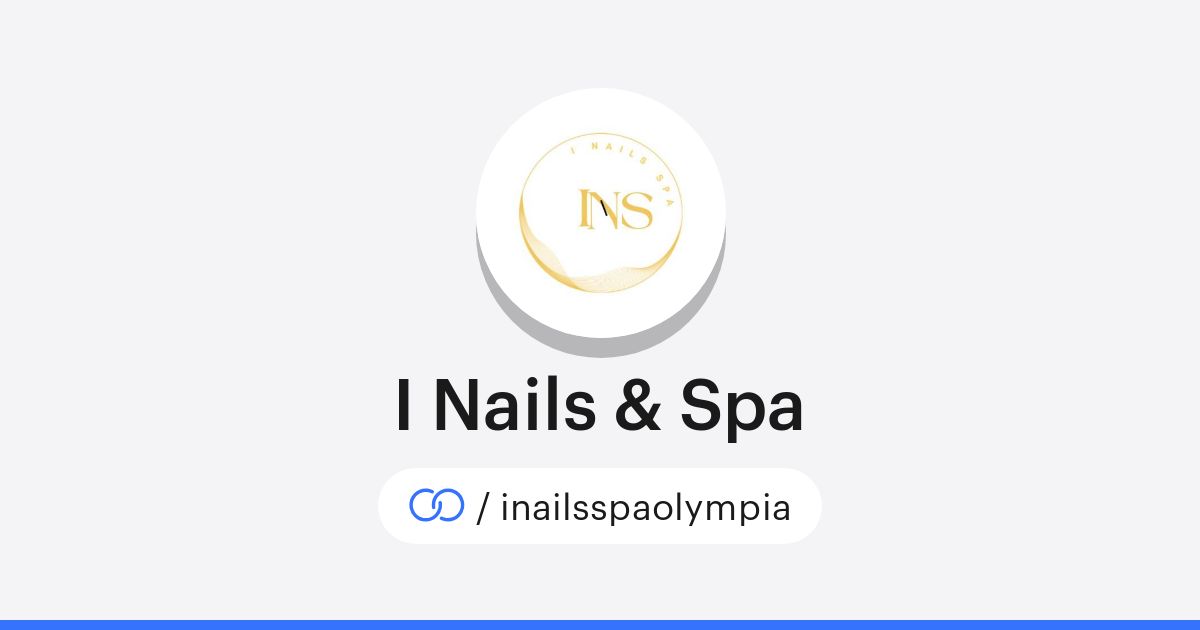 I Nails & Spa (/inailsspaolympia) · solo.to