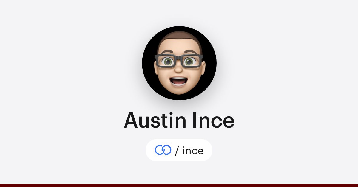 Austin Ince (/ince) · solo.to