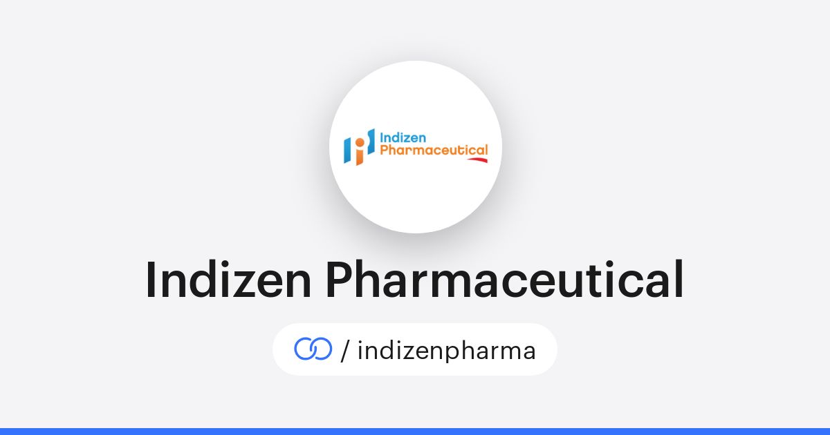 Indizen Pharmaceutical (/indizenpharma) · solo.to