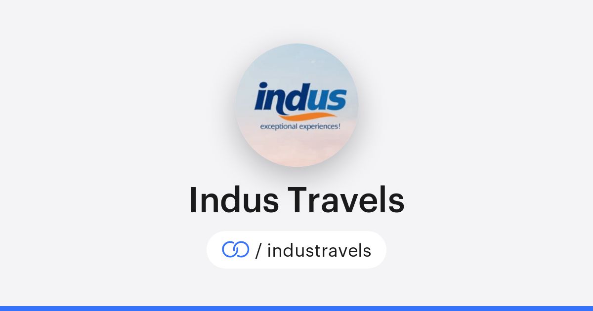 Indus Travels (/industravels) · solo.to