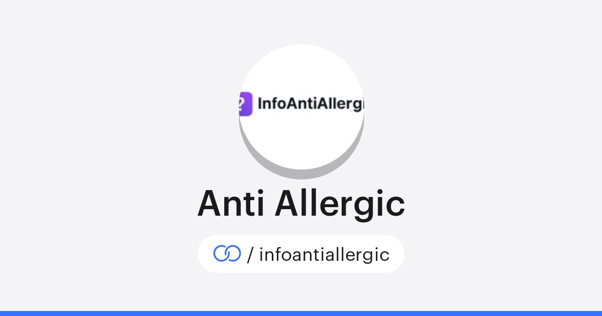 Anti Allergic (/infoantiallergic) · solo.to