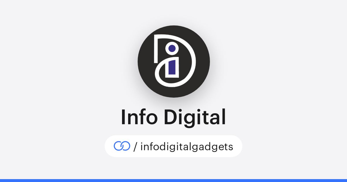 Info Digital (/infodigitalgadgets) · solo.to