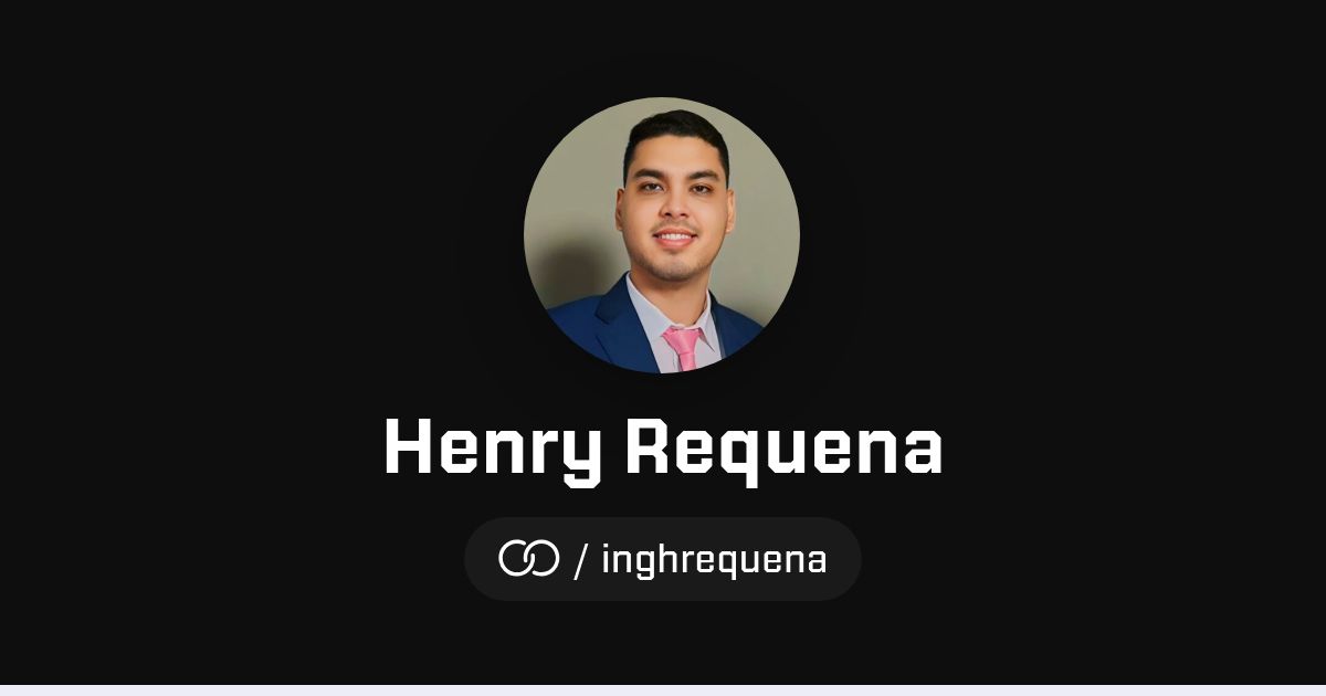 Henry Requena (/inghrequena) · solo.to