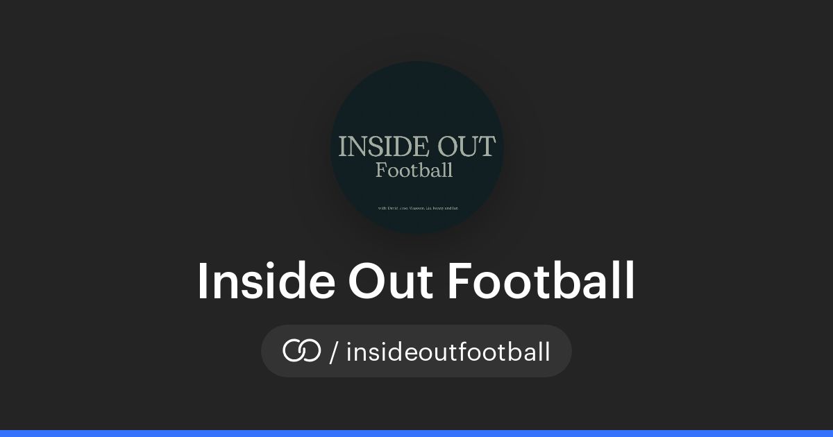 Inside Out Football (/insideoutfootball) · solo.to