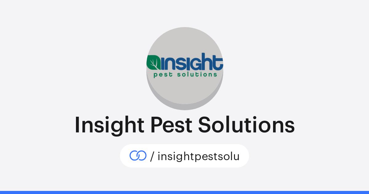 Insight Pest Solutions (/insightpestsolu) · solo.to