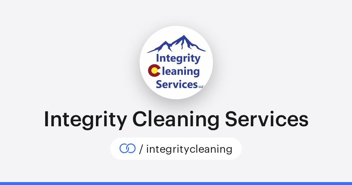 Integrity Cleaning Services (/integritycleaning) · solo.to