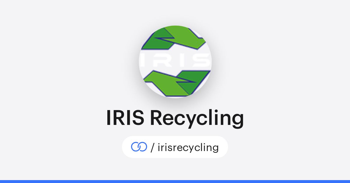 IRIS Recycling (/irisrecycling) · solo.to